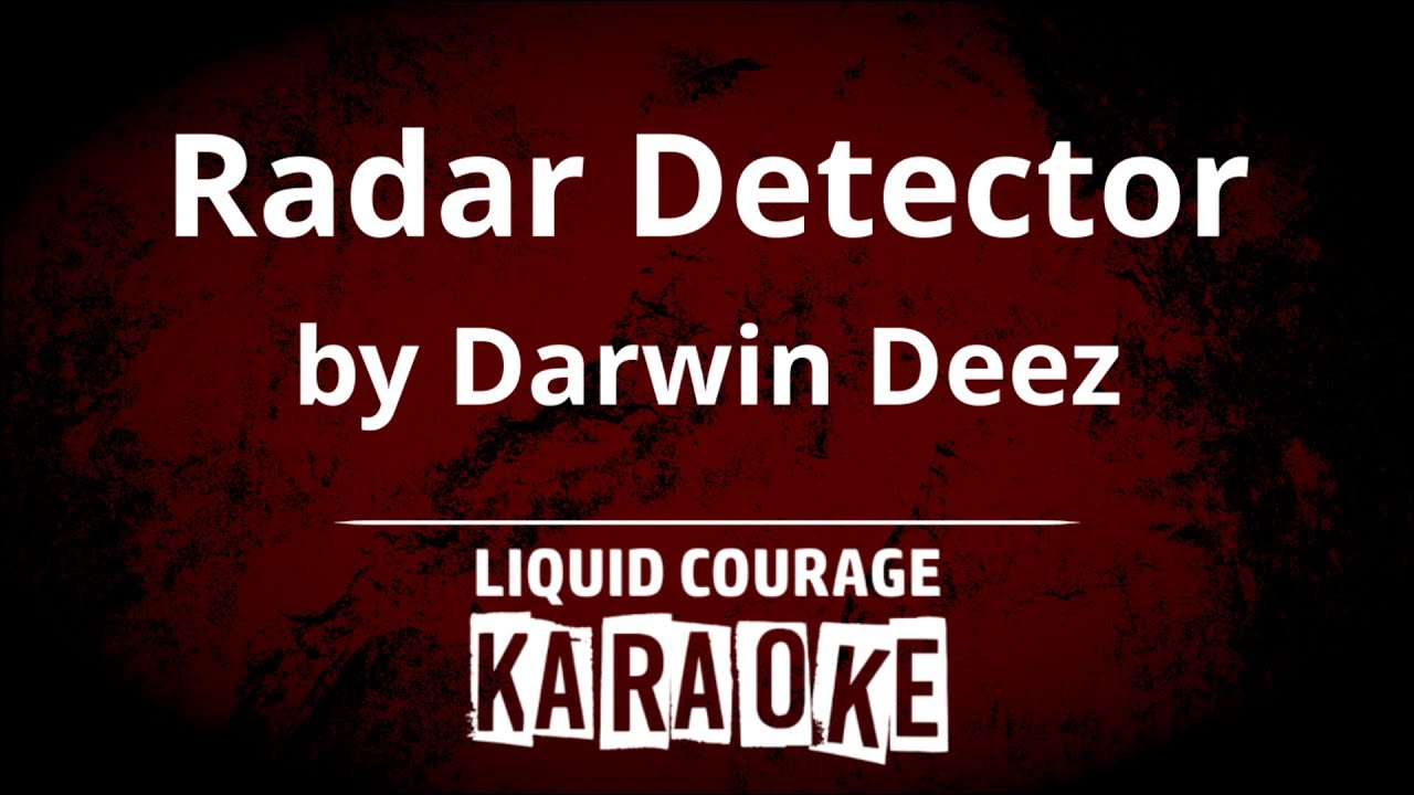 Darwin Deez - Radar Detector [KARAOKE] - YouTube