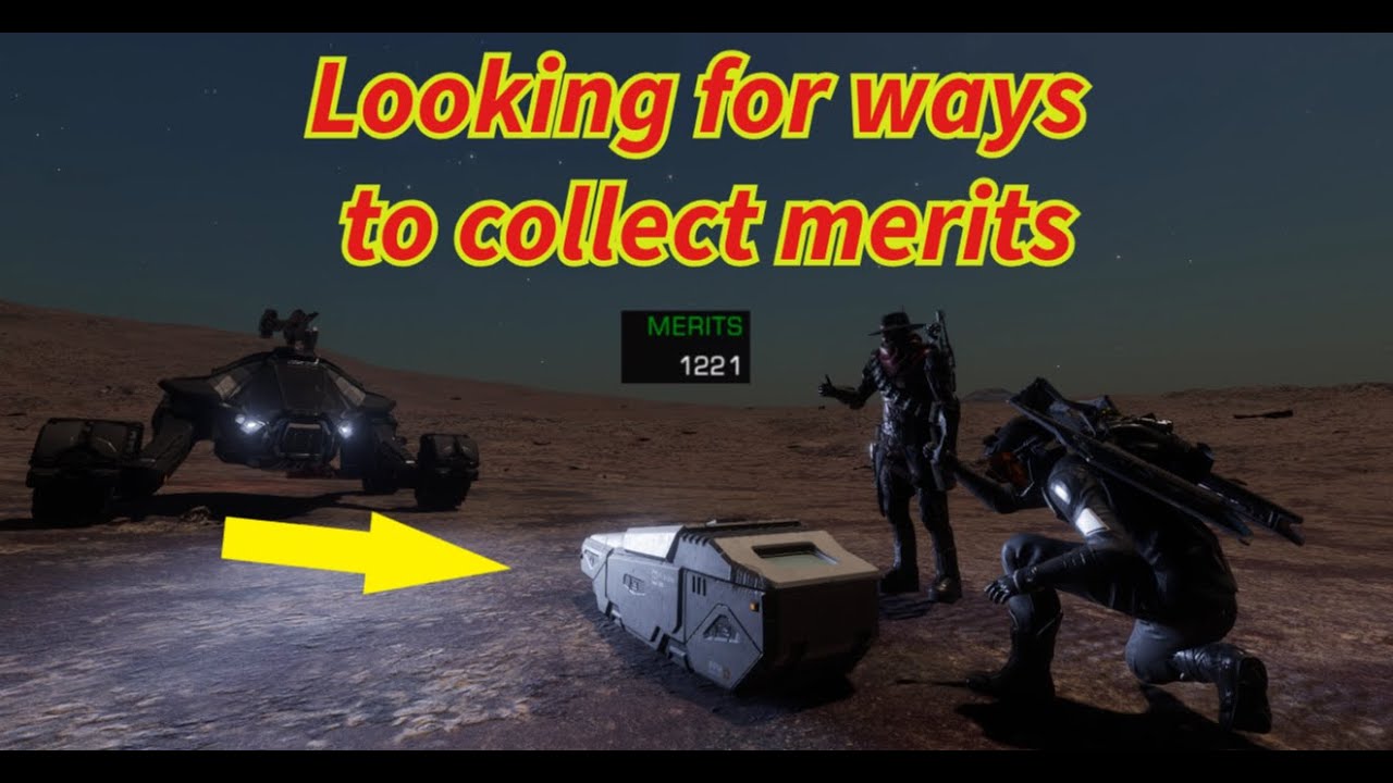 Elite Dangerous Odyssey... Looking for ways to collect Merits - YouTube