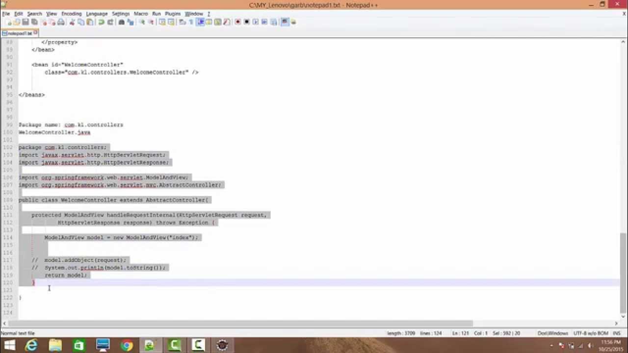 Spring MVC project using XML configuration file with Source code. - YouTube
