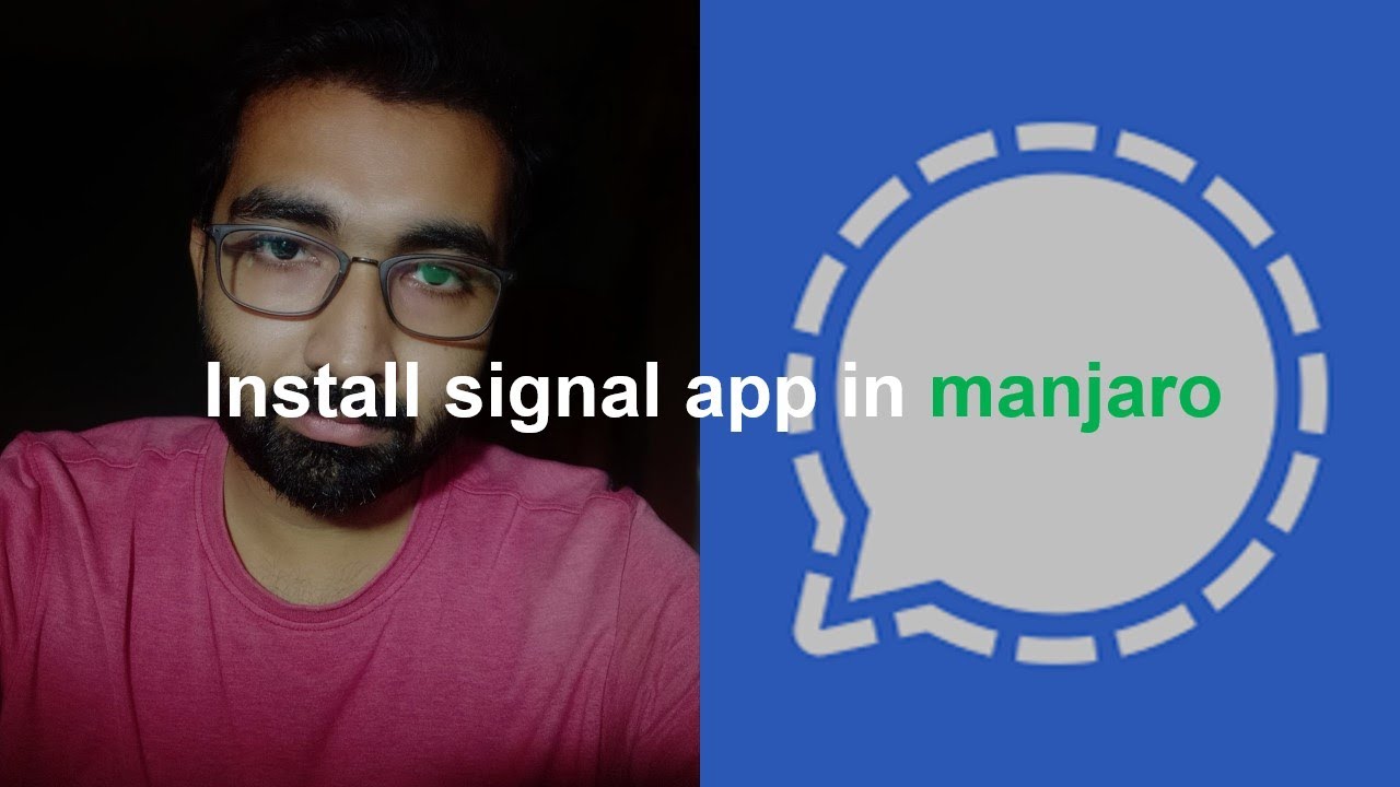 Install signal app in manjaro | arch | snap | linux | signal app - YouTube