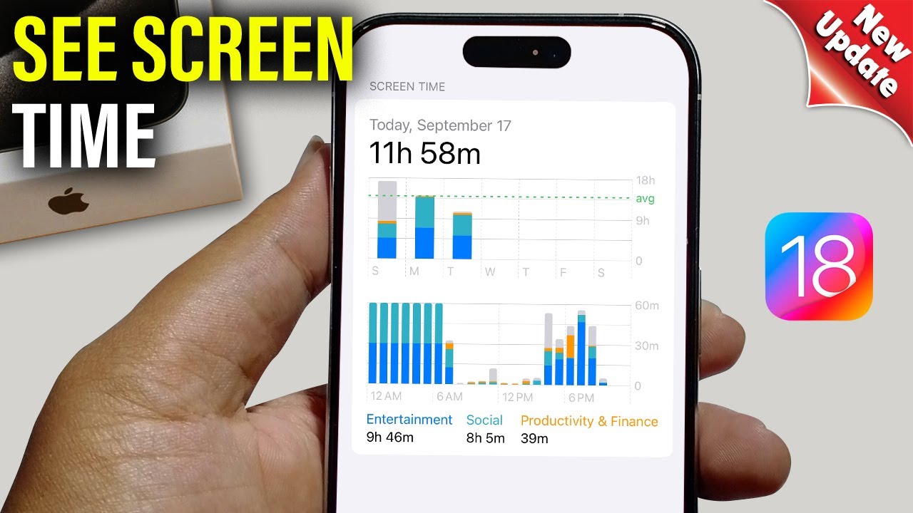 How To See Screen Time On iOS 18 - YouTube