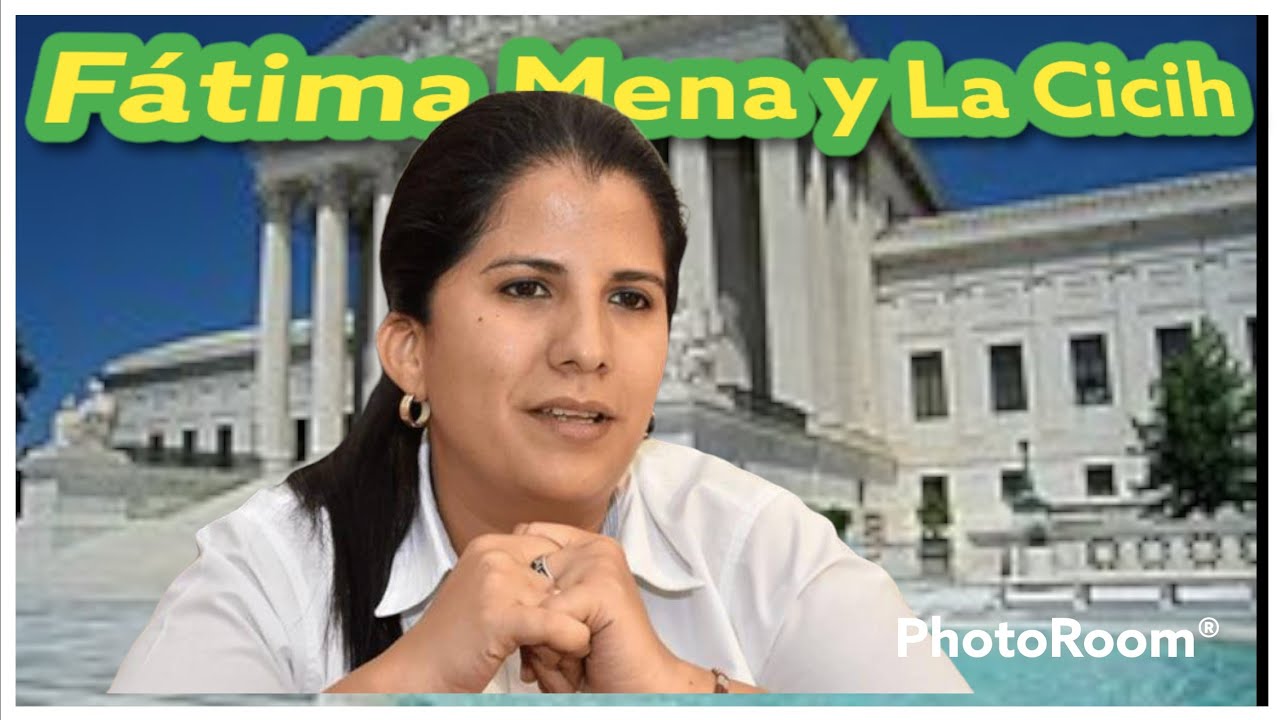 Diputada Fatima Mena y su Exposicion sobre La Cicih - YouTube