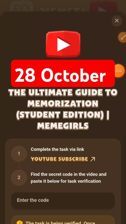 The Ultimate Guide to Memorization (Student Edition) | MemeGirls - YouTube