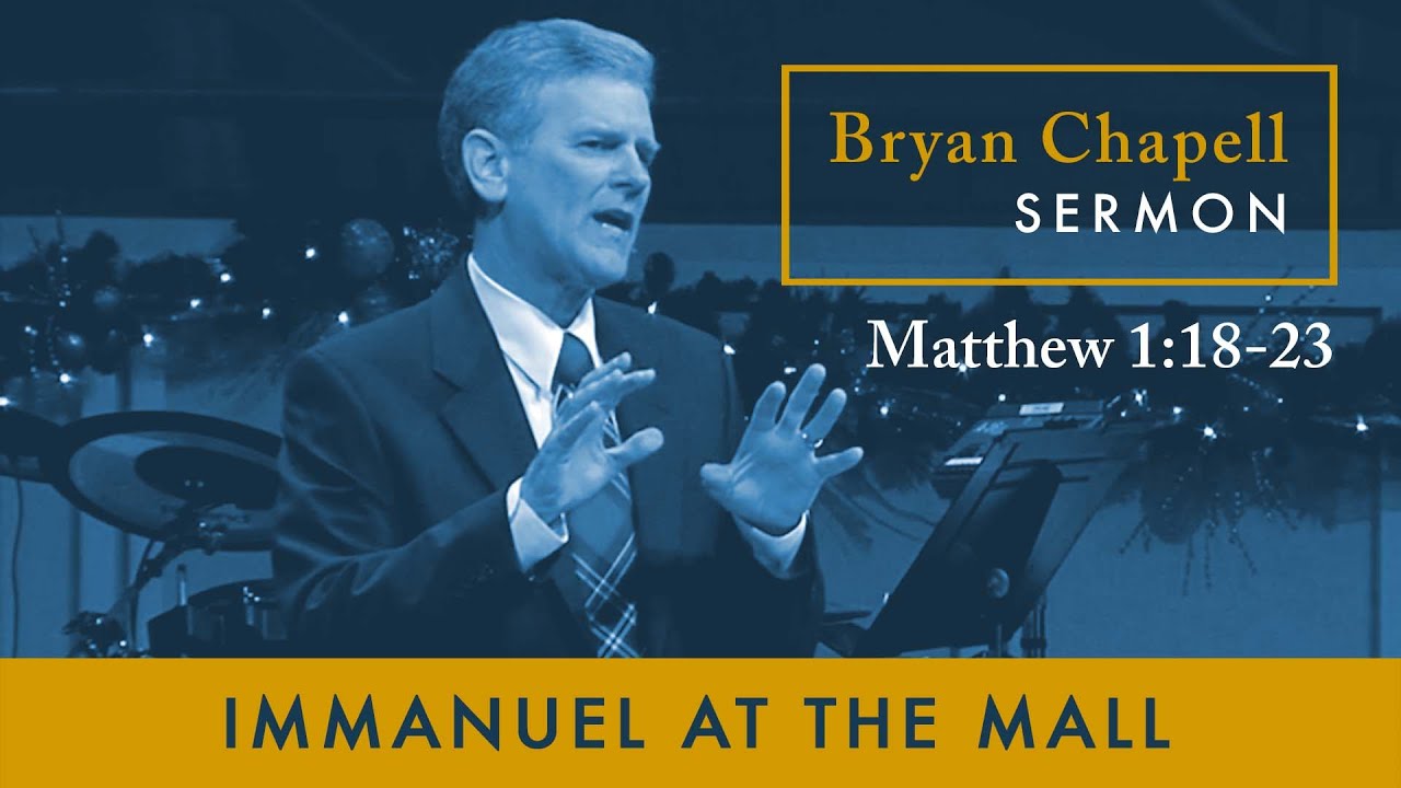 Bryan Chapell - "Immanuel at the Mall" - YouTube