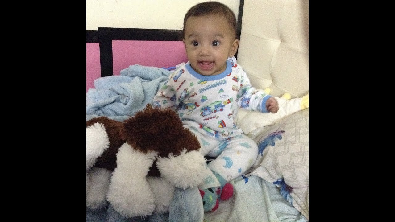 Cute baby- Baby Myra enjoying happiness while taking bath. Angry Myra ...