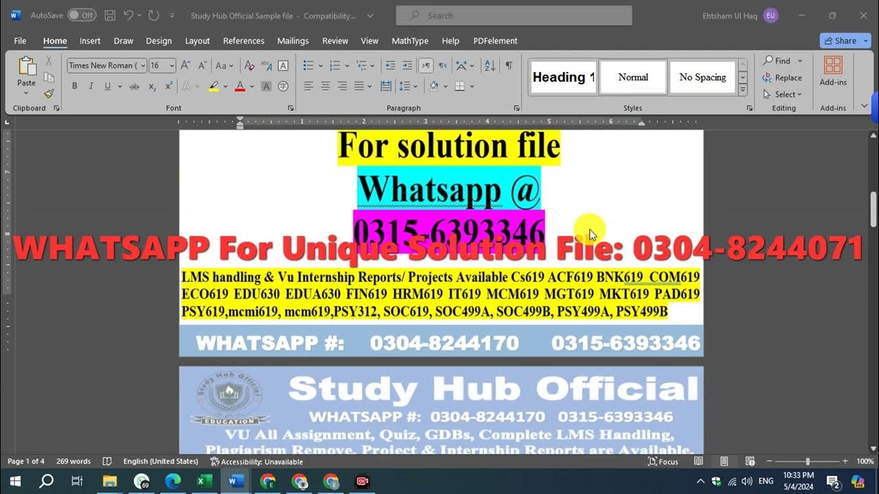MGT503 GDB Solution Spring 2024 - YouTube