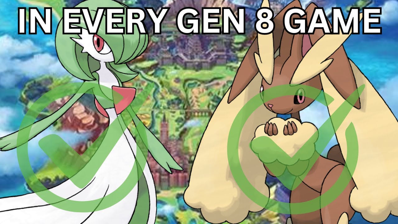 How many Pokemon are in EVERY Gen 8 Game? - YouTube