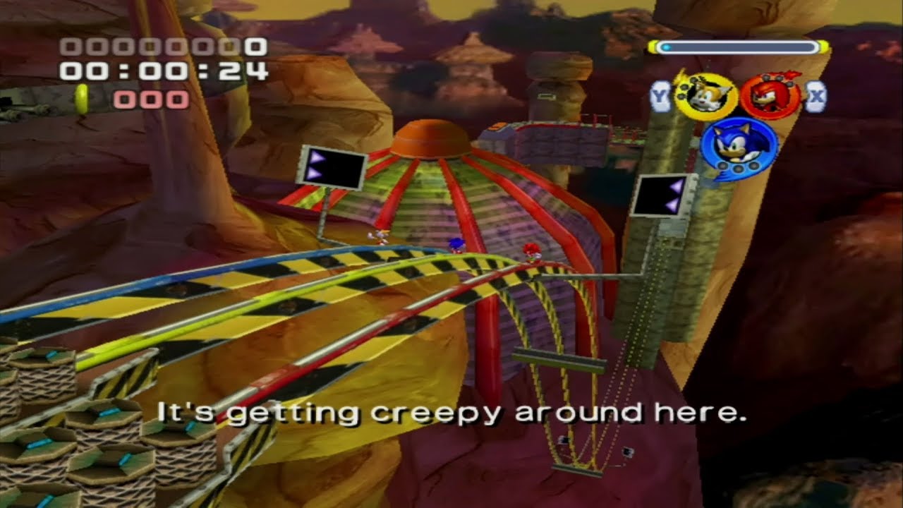 Bullet Station 66,030 Points - Team Sonic - Sonic Heroes (GCN) - YouTube