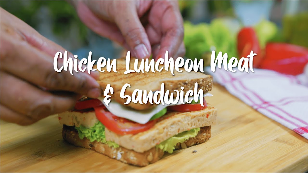 Homemade Chicken Spam/ Luncheon meat & Sandwich/ स्पैम चिकन सैंडविच ...