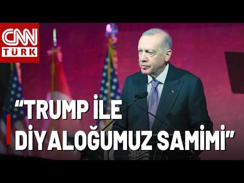 Erdoğan'dan New York'ta Net Mesajlar: Trump'la Samimi Bir Diyaloğumuz Var!
