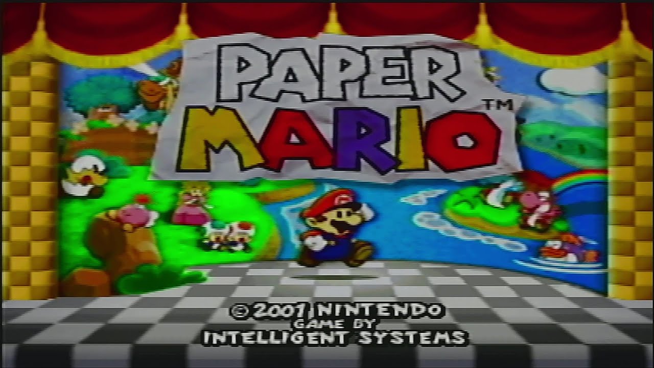 Paper Mario Part 1: Prologue - YouTube