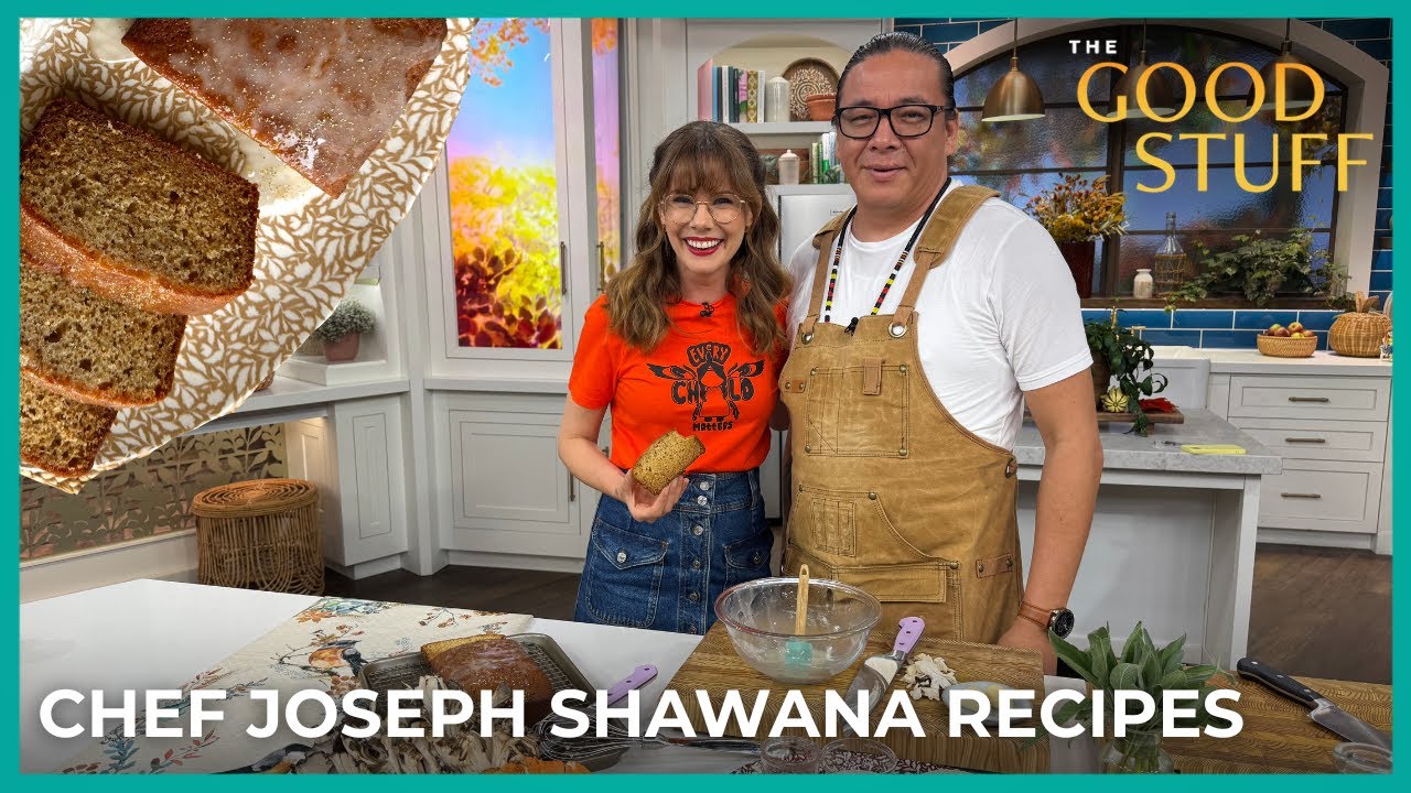 Chef Joseph Shawana Makes Two Recipes | The Good Stuff with Mary Berg ...