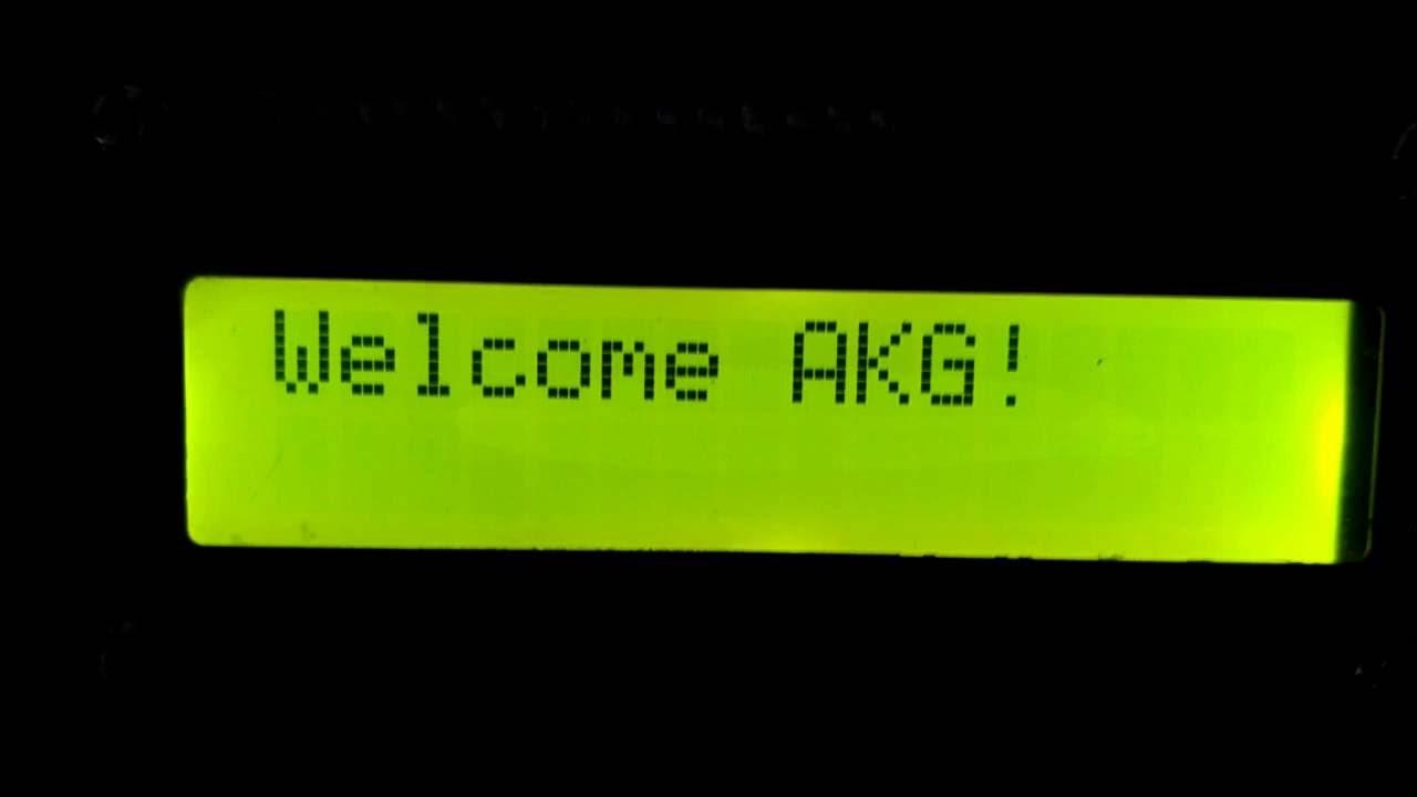 LCD Blinking Program on Arduino - YouTube