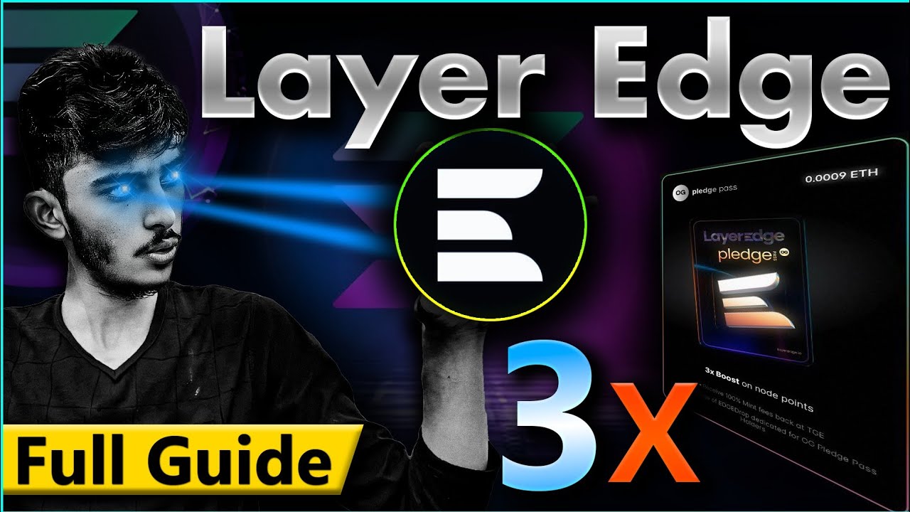 Layer Edge Airdrop Earning 3x Boost || Layer Edge Submit a proof Verify ...