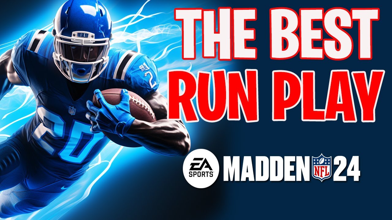 The Best Run Play / Scheme In Madden 24! (Legend Superbowl) - YouTube