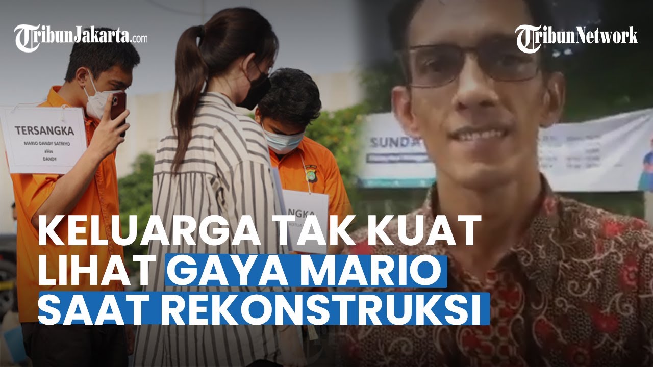 Keluarga David Soal Rekonstruksi Tersangka Mario Dandy, Shane Lukas dan ...