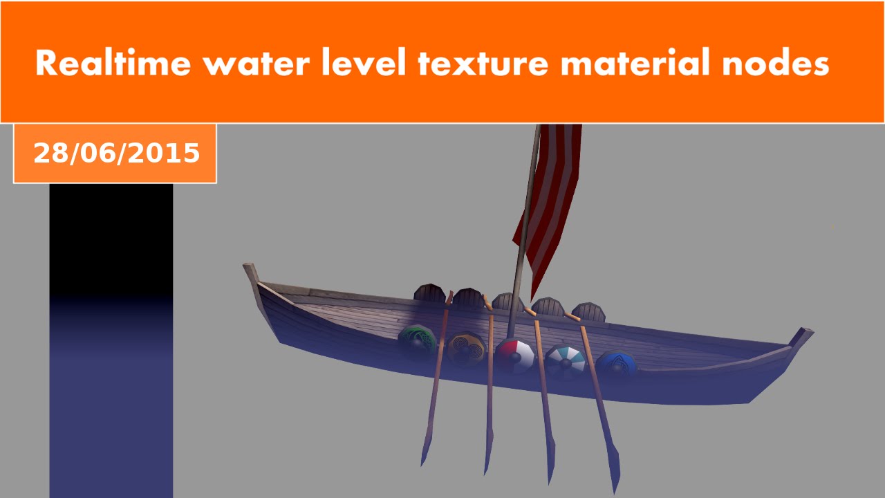 How to create Realtime Water level Material - bge Tutorial - YouTube