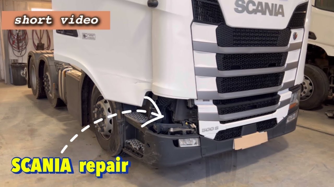 SCANIA repair . Quick video - YouTube