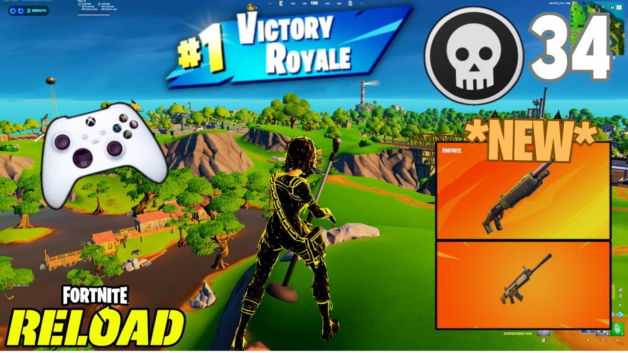 Reload NEW MAP | High Kill Solo Win Full Gameplay (Xbox Controller ...