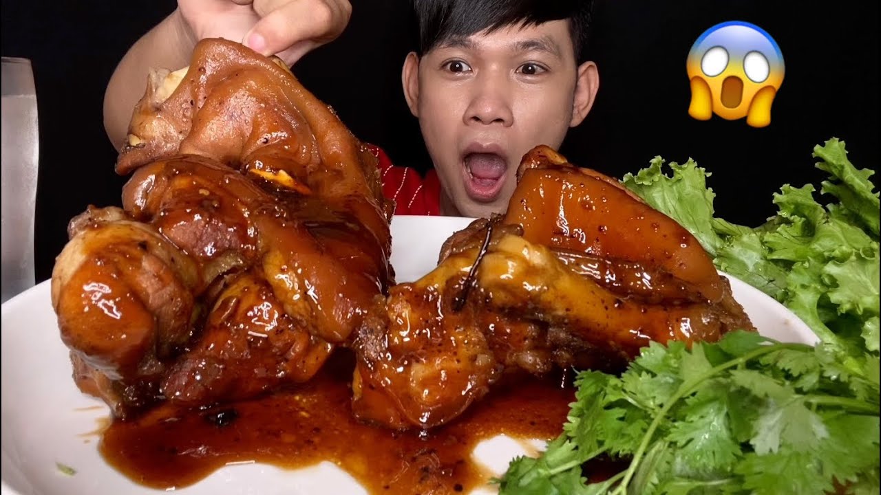 MUKBANG ASMR EATING BRAISED PROK BELLY | MukBang Eating Show - YouTube