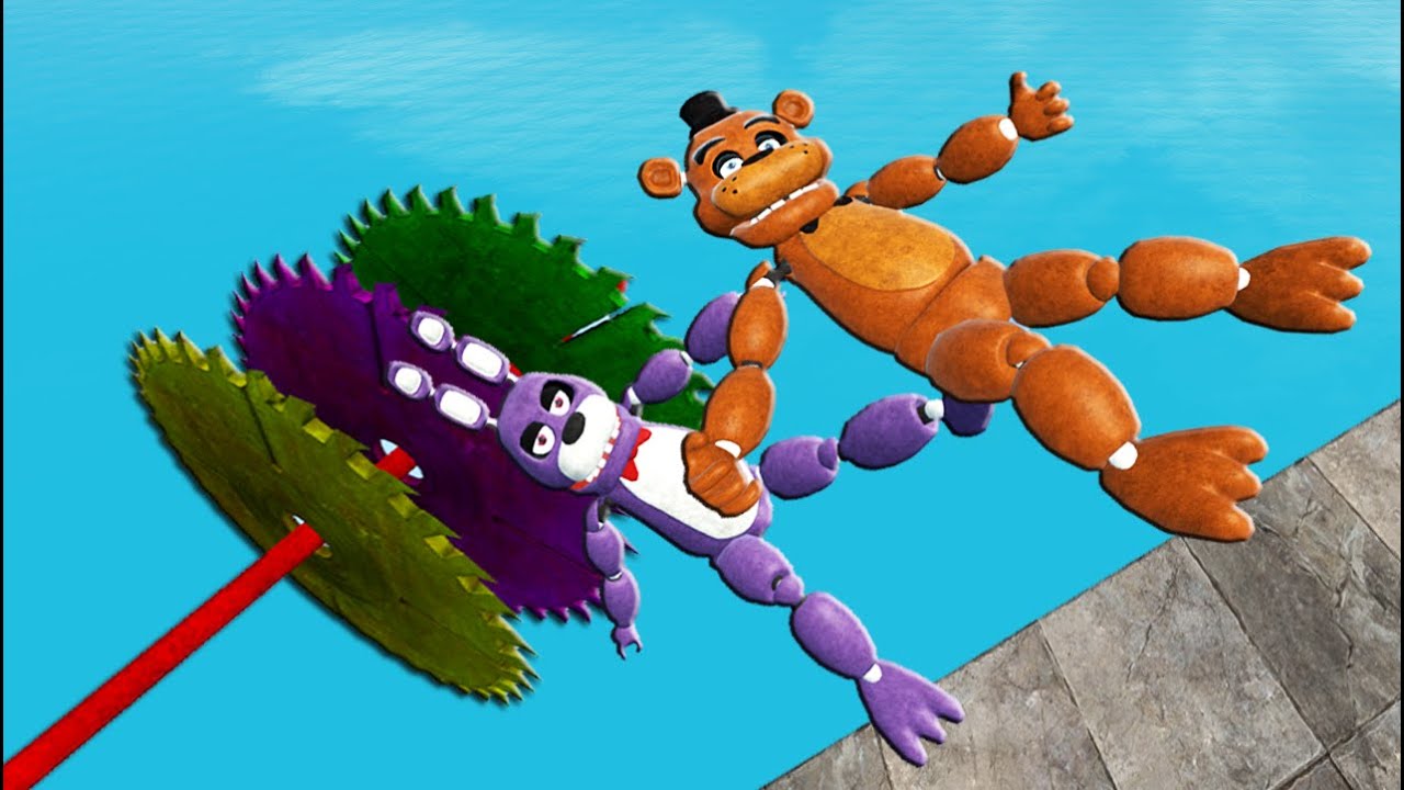 GMOD Physics demonstration | Fnaf Animatronics vol.17 - YouTube