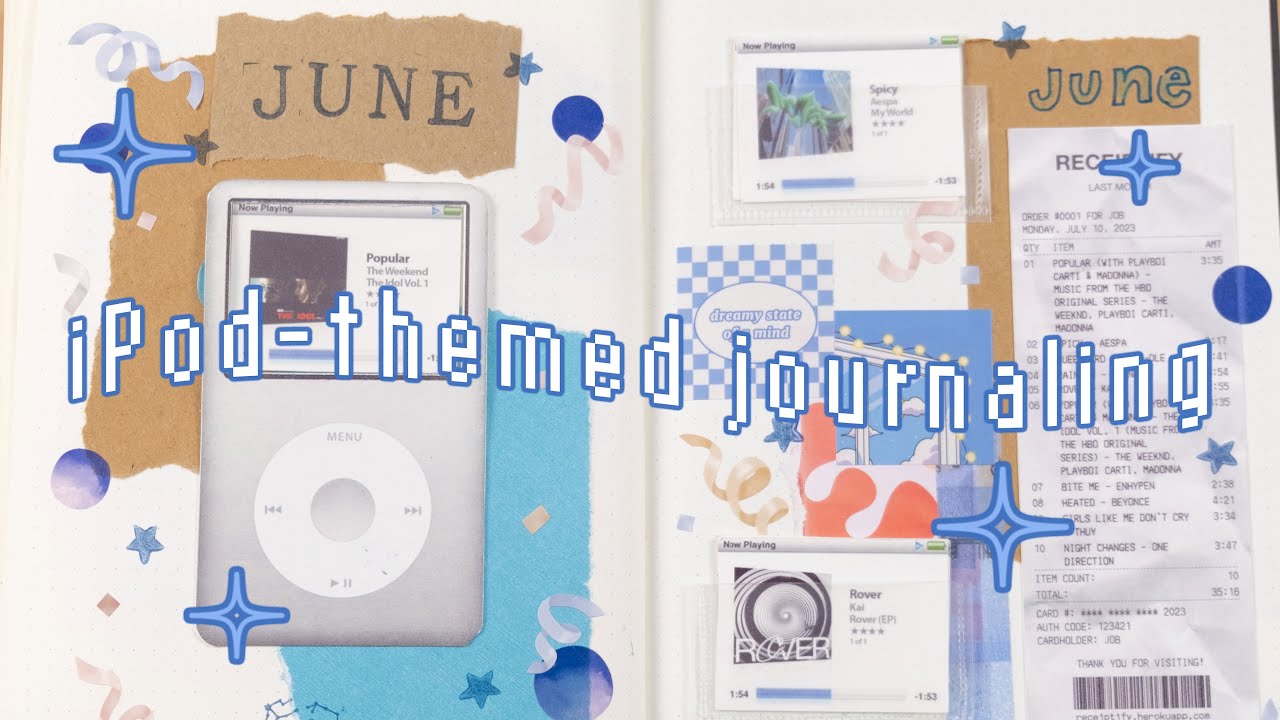 Y2K-Inspired Journal 📱 Junk Journal July 2023: PLAYLIST - YouTube
