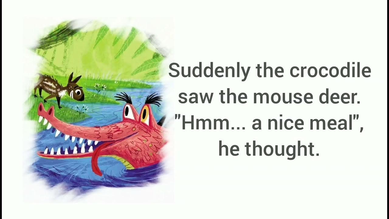 Telling Story "The Mouse Deer and The Crocodile" - YouTube