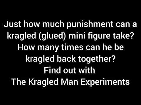 The Kragled Man Experiments - Experiment 1 The Drop Test (Lego Minifigure)
