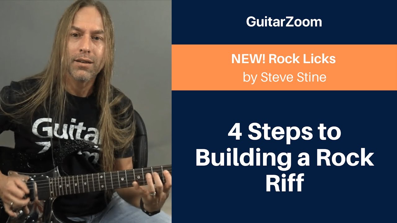 4 Steps to Building a Rock Riff | Rock Licks Workshop - YouTube