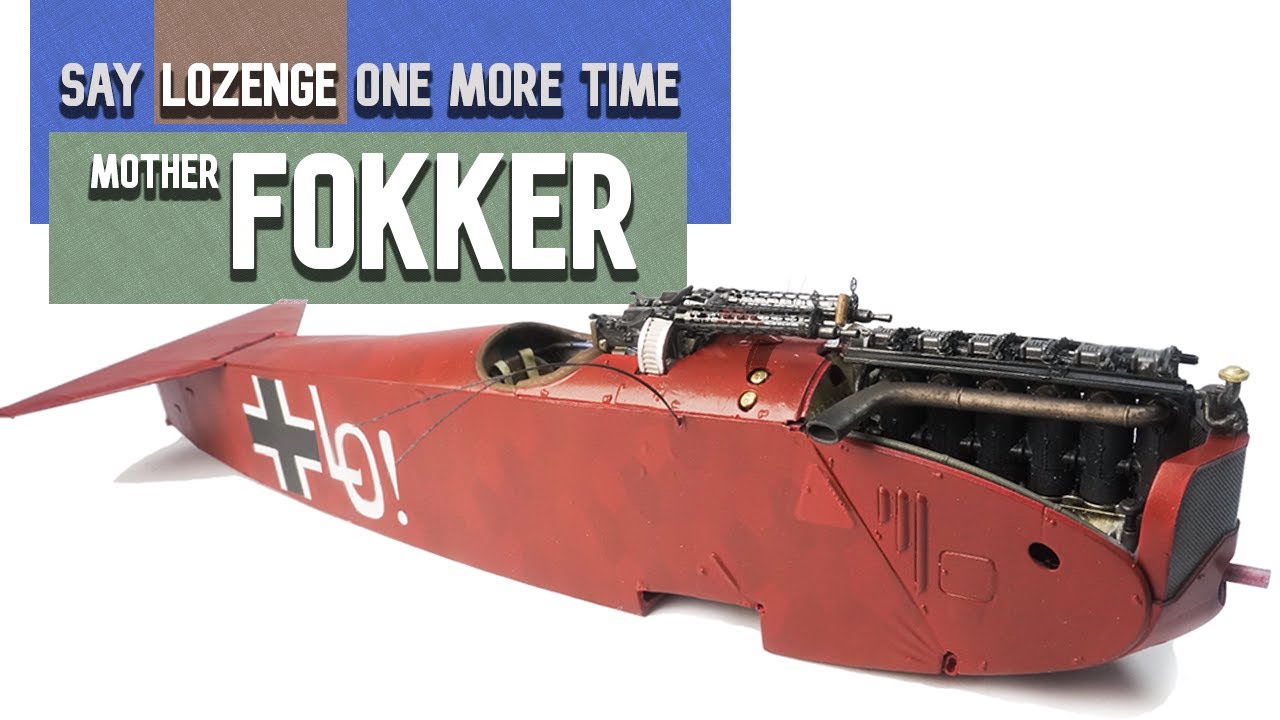 Super-Detailing a WW1 Aircraft Engine (Fokker D VII F by Wingnut Wings ...