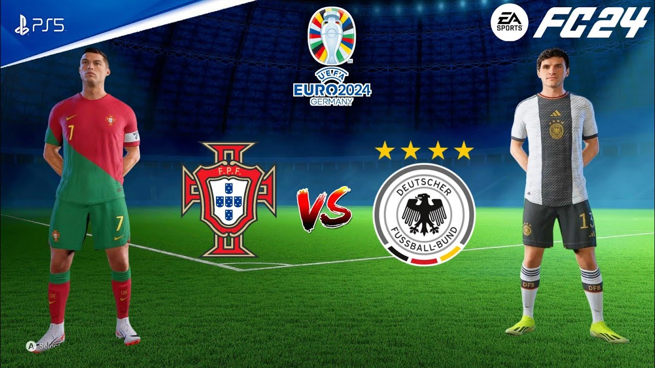 FC 24 - Portugal vs Germany | UEFA Euro 2024 Full Match | PS5™ [4K60 ...