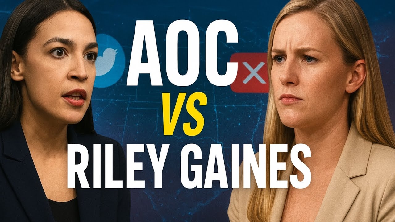 AOC vs Riley Gaines: The Explosive Clash That Shook Social Media! | The ...