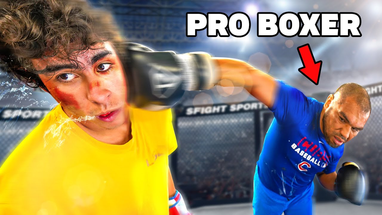 I Fought a Pro Boxer - YouTube