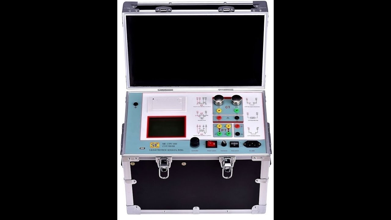 CT PT TESTER || SBE - CTPT 1000 || - YouTube