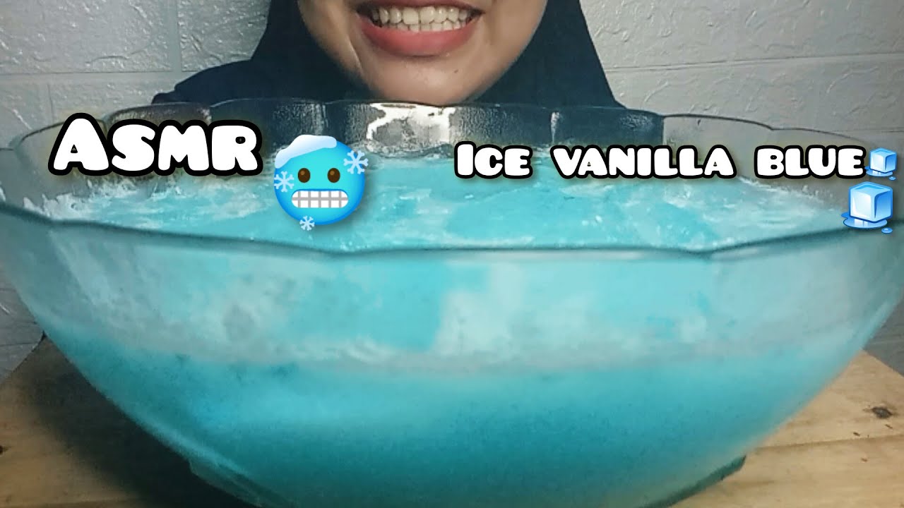 SEGER BANGET🥶ASMR DRINGKING POP ICE VANILLA BLUE🥤ASMR INDONESIA - YouTube