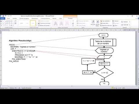 Diagrama de flujo Estructura Repetitiva - YouTube