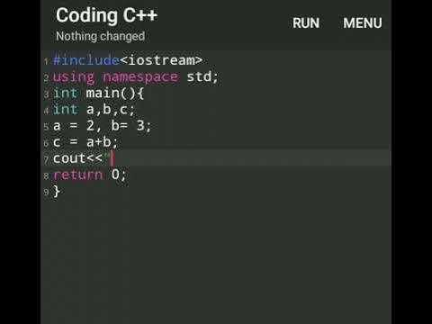 Adding two numbers in C++ - YouTube