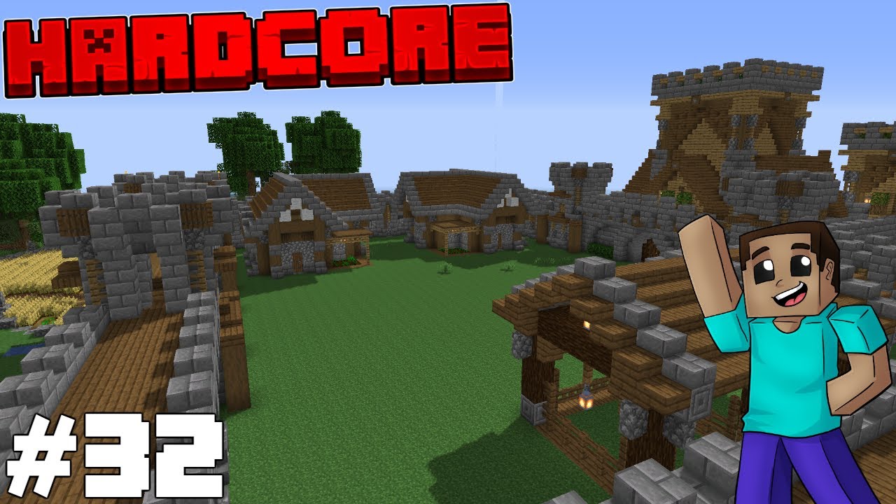 House Building Inside The Walls! - Minecraft Hardcore Timelapse ...