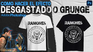 WORN EFFECT SILKSCREEN DIGITAL PROCESS- ADOBE PHOTOSHOP... | Doovi