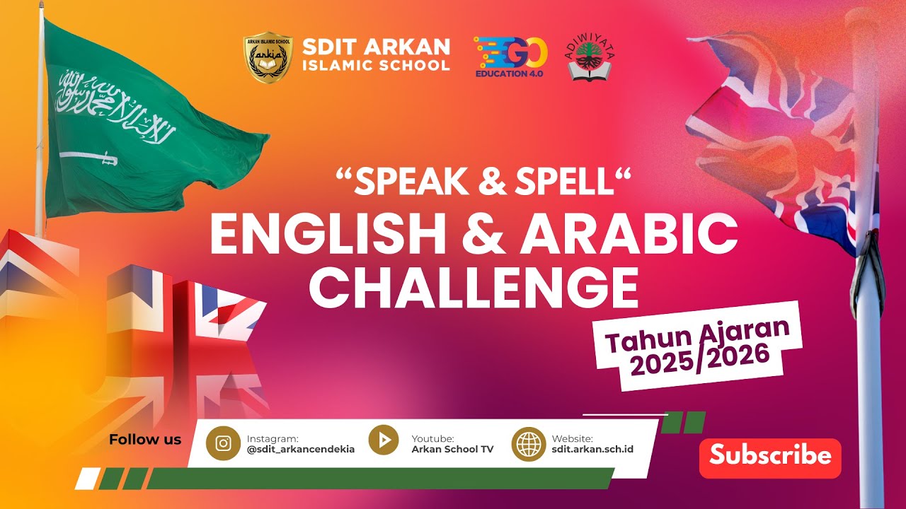 ENGLISH & ARABIC CHALLENGE : SPEAK & SPELL - YouTube