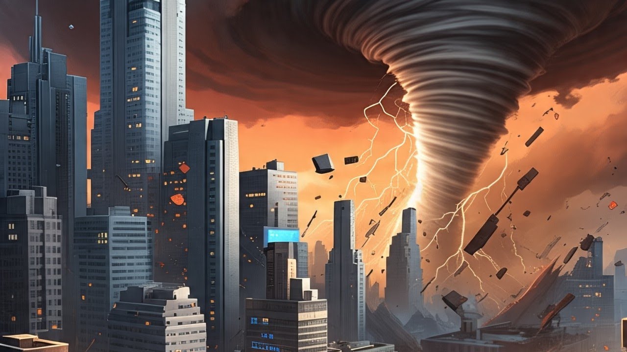 Pocket city 2 || City building || Big tornado In City|| - YouTube