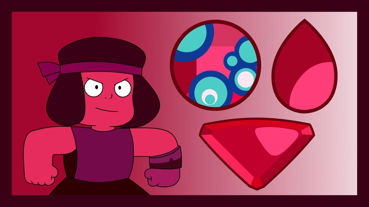 Steven Universe | Ruby Gem Corrupted Shattered (Fan Art) - YouTube
