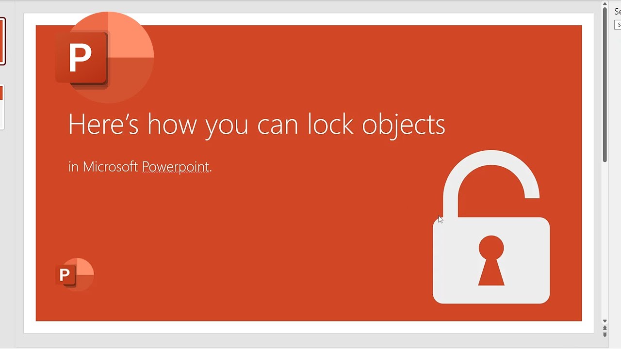 🔥 MASTERY: How to Lock Shape Objects in PowerPoint | FIX Problem - YouTube