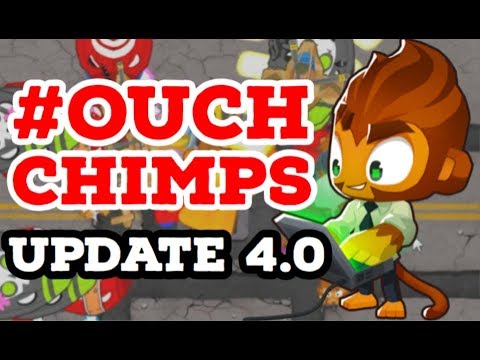 Beating #OUCH CHIMPS With Benjamin (Bloons TD 6 update 4.0) - YouTube