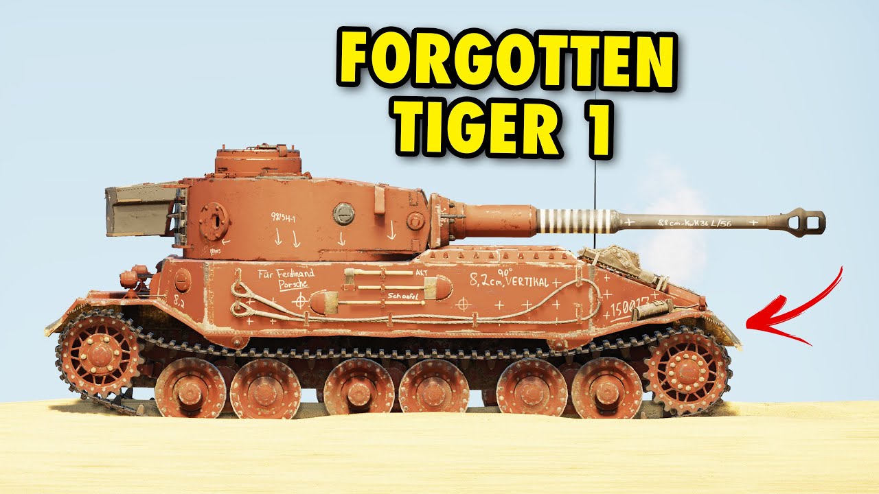 GAIJIN MISSED THIS ONE TIGER... - VK.45.01 P in War Thunder - YouTube