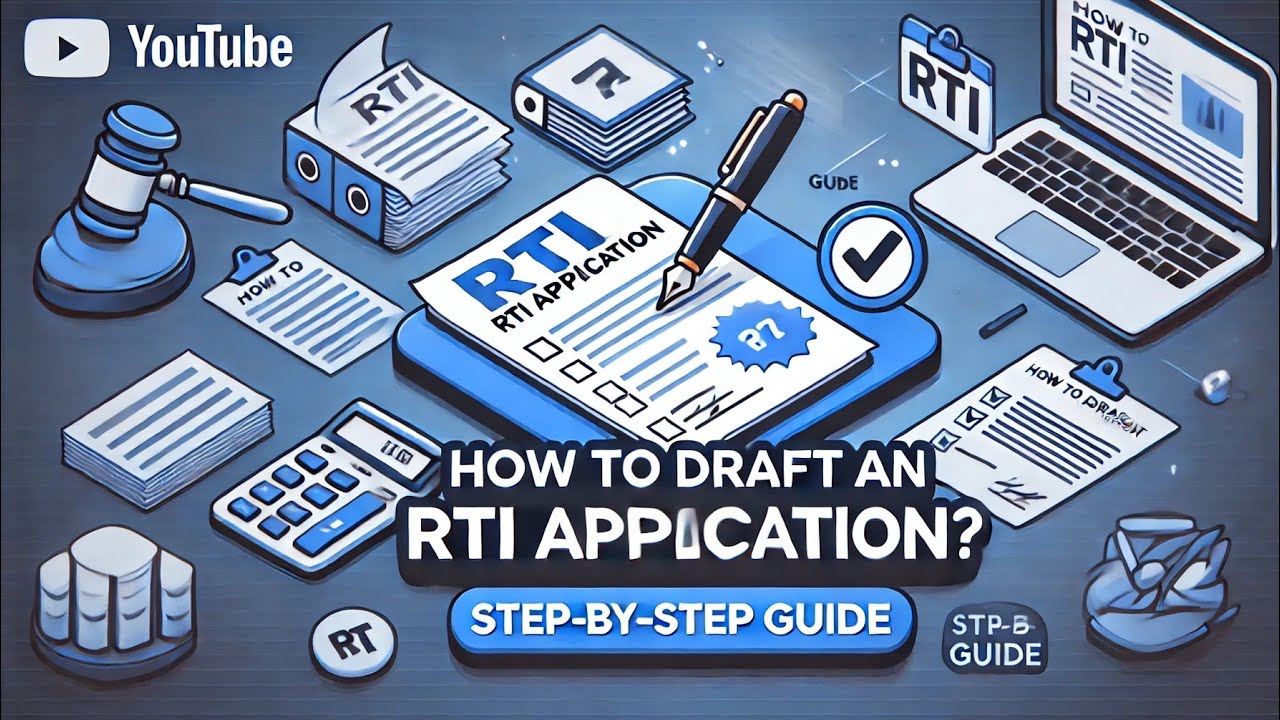 HOW TO DRAFT A RTI APPLICATION(SEC-6) AND IT'S REPLY(SEC-7) ||TELUGU ...