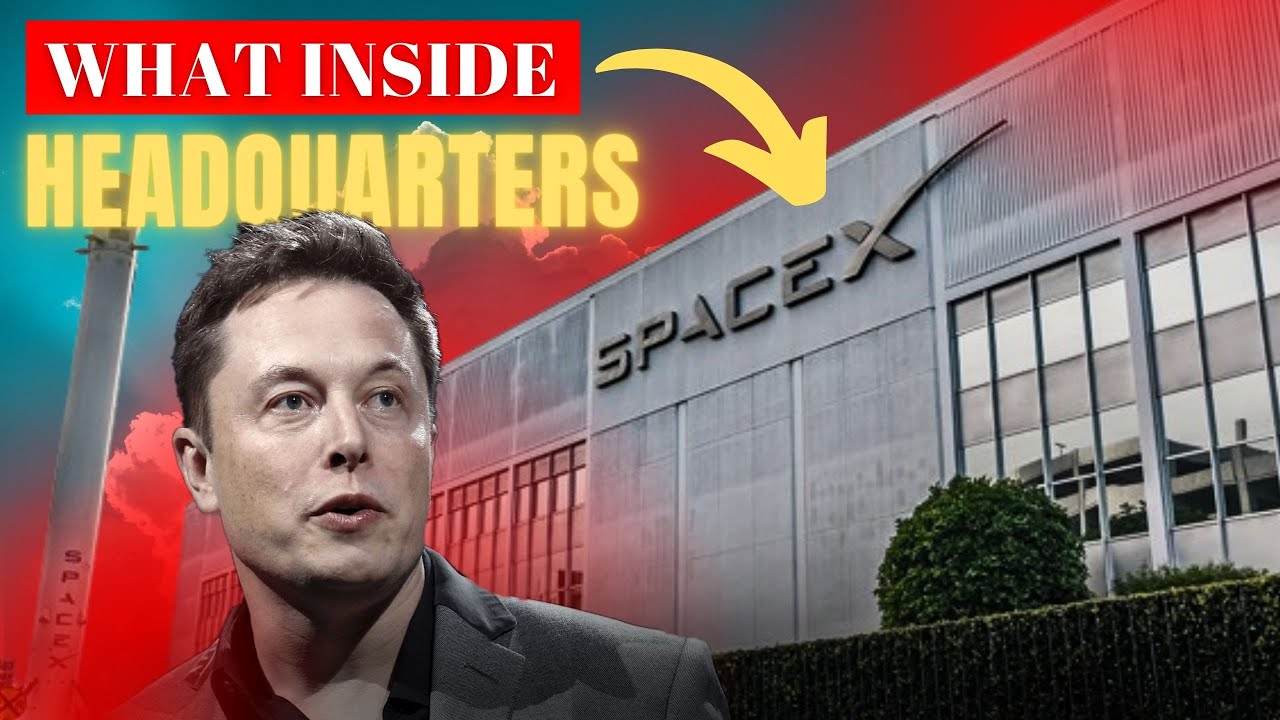Inside Of SpaceX Headquarters! 💀 - YouTube
