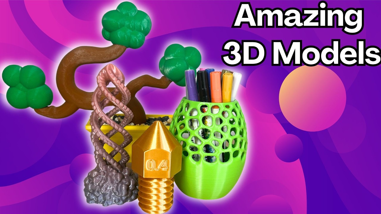 Super Creative 3D Models You Have to Print | Elegoo Neptune 3 Pro - YouTube