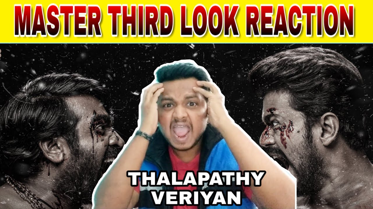Master Third Look Reaction Review | Master | Thalapathy | Vijay | Vijay ...
