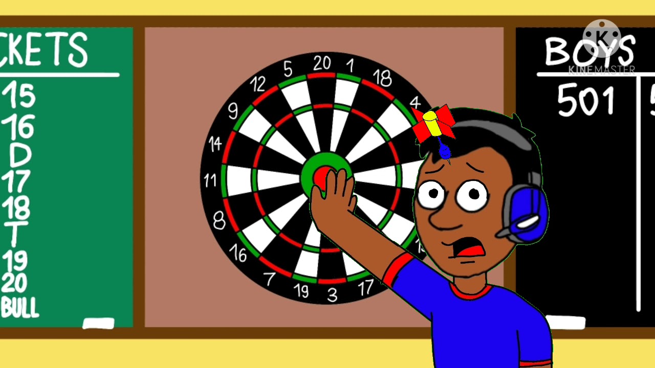 GoAnimators takes a darts into his Emmanuel Thomas' forehead (GoAnimate ...
